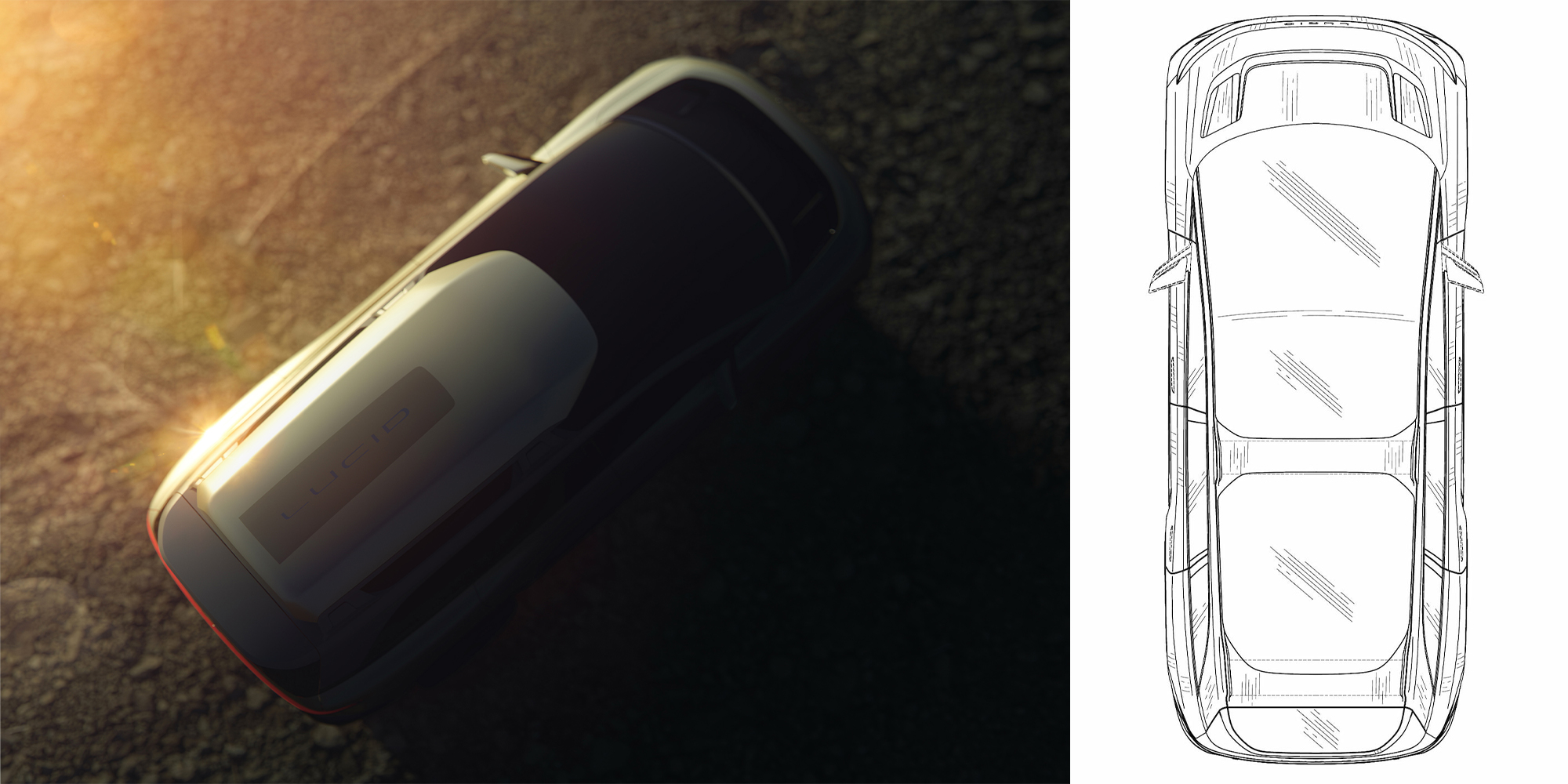 Patent reveals new images of Lucid Motors' Gravity SUV | Electrek