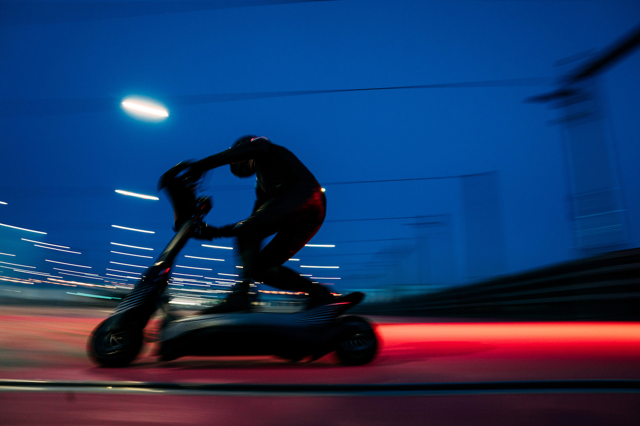 First ever 60 MPH standing electric scooter built for racing unveiled