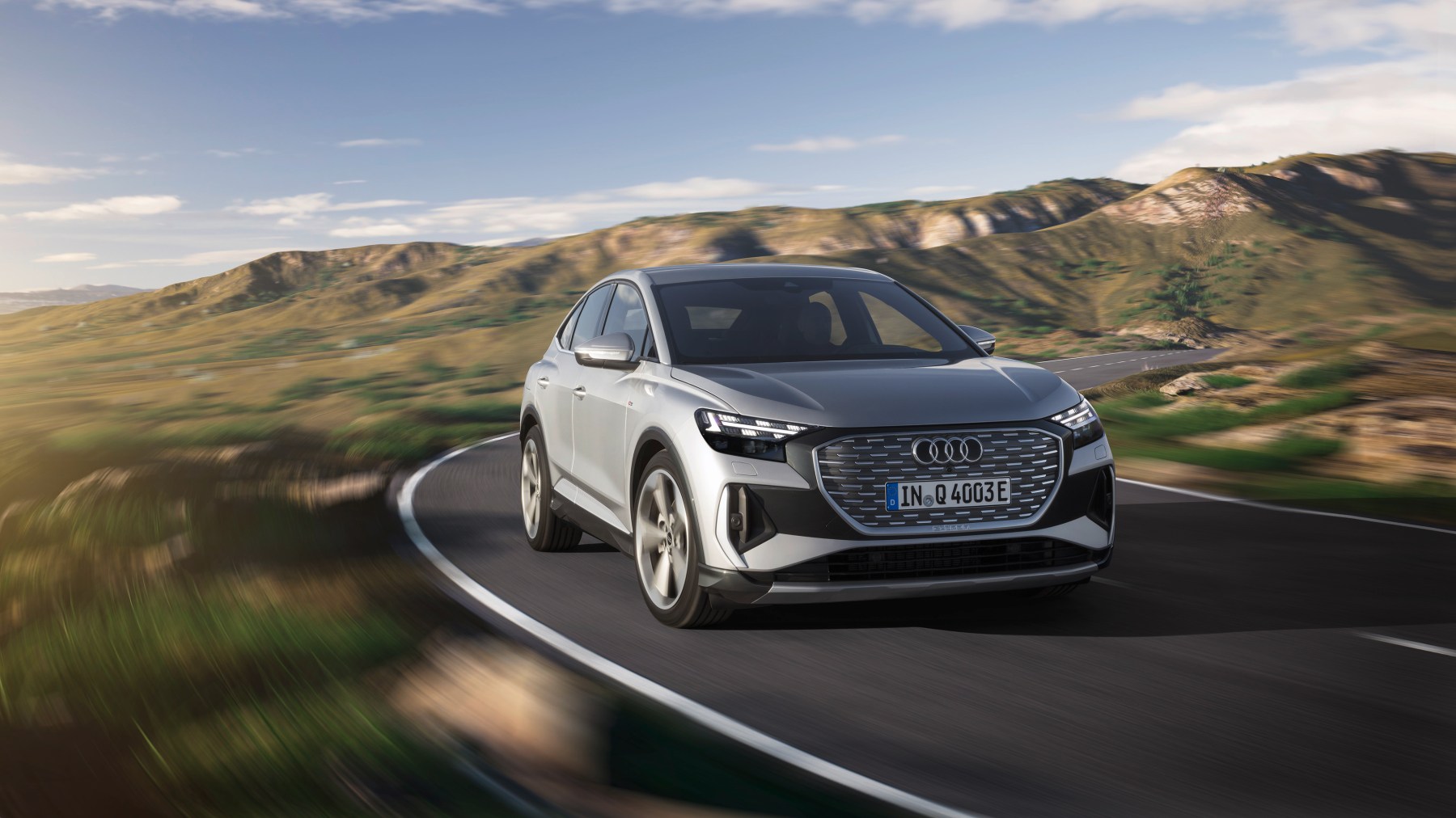 Audi unveils production version of e-tron Q4 electric SUV with over 300 ...