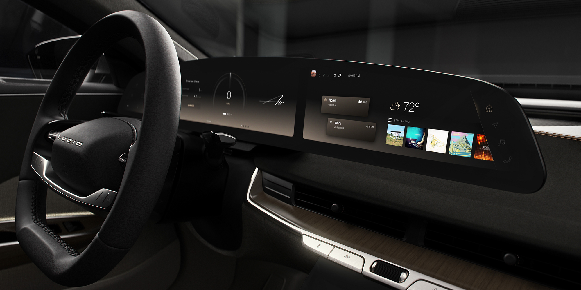 Lucid reveals UX – intuitive user experience on upcoming Air | Electrek