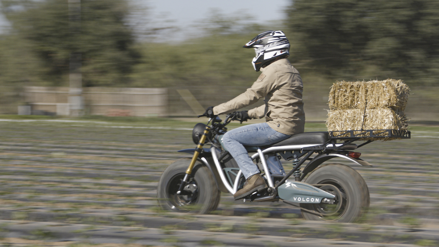 US-made Volcon Grunt fat-tire electric motorcycle now shipping