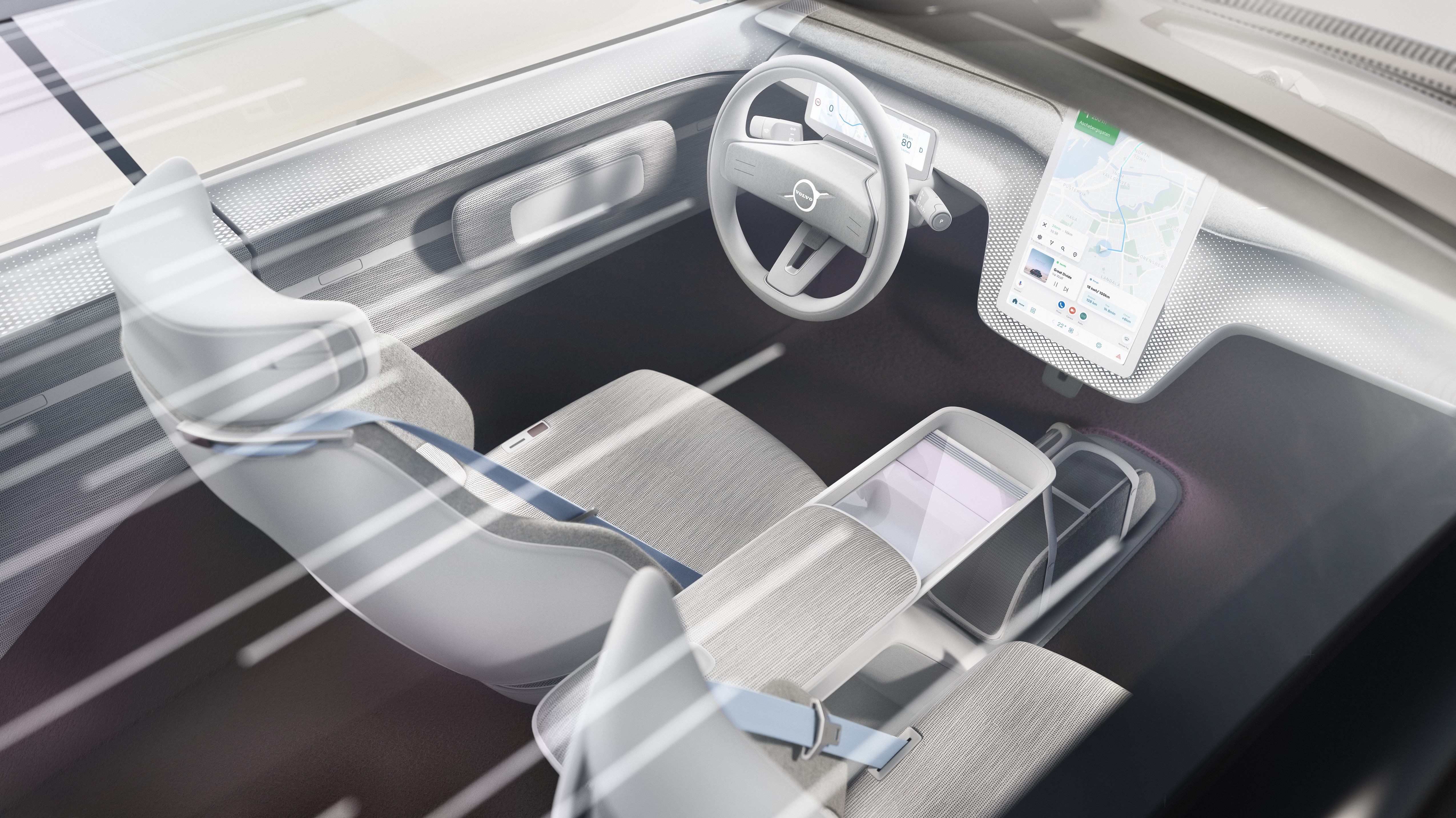 Volvo previews its all-electric future using its Concept Recharge EV ...