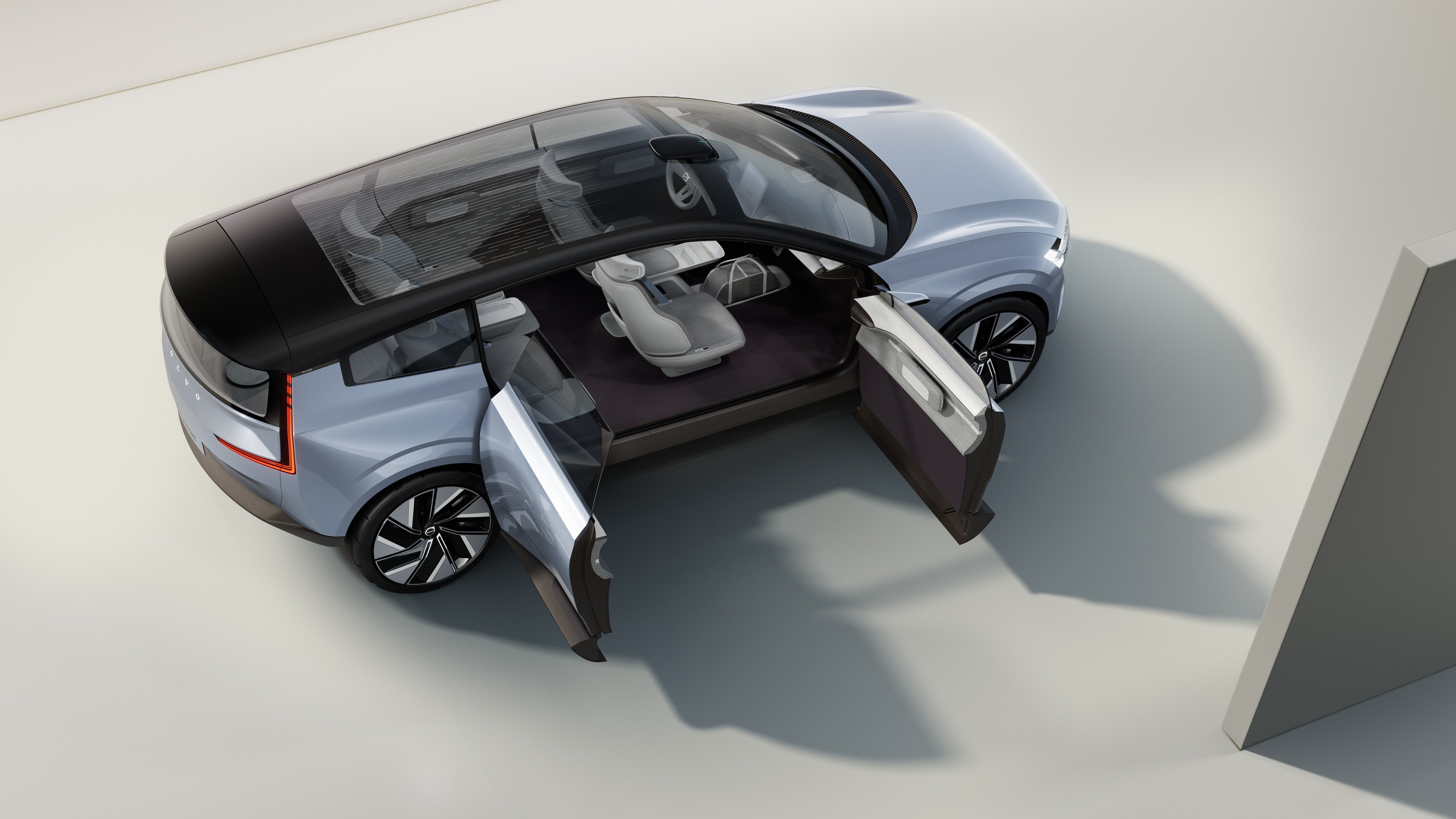Volvo previews its all-electric future using its Concept Recharge EV ...