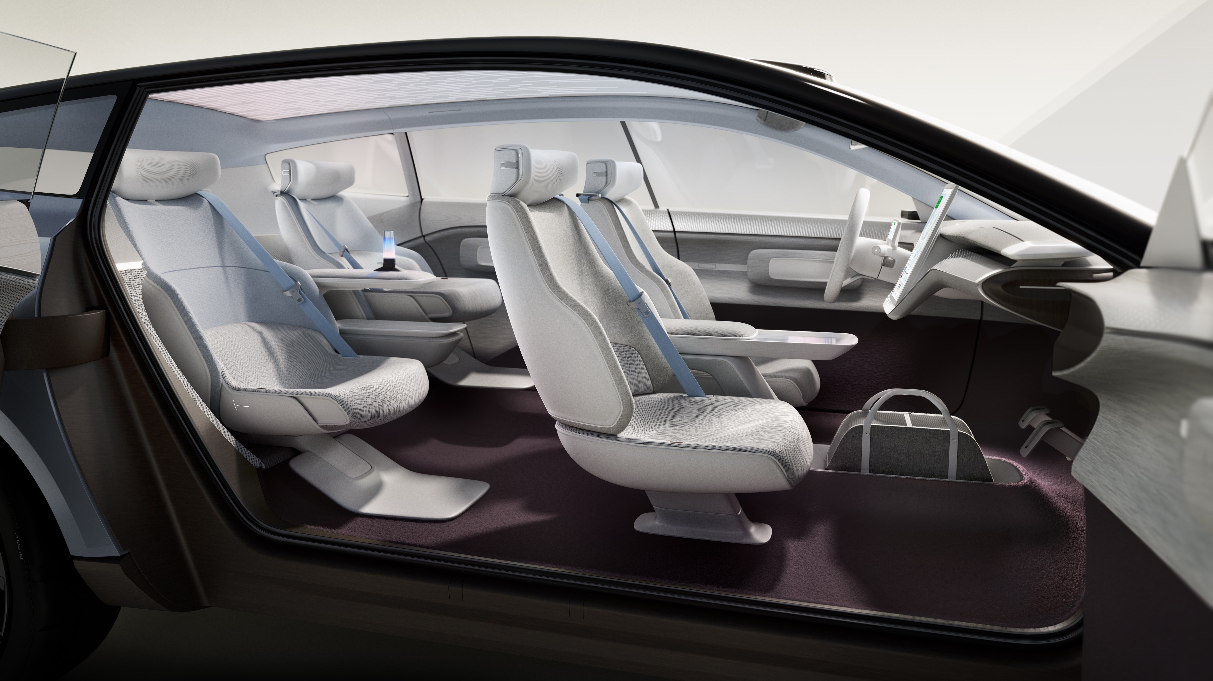 Volvo previews its all-electric future using its Concept Recharge EV ...