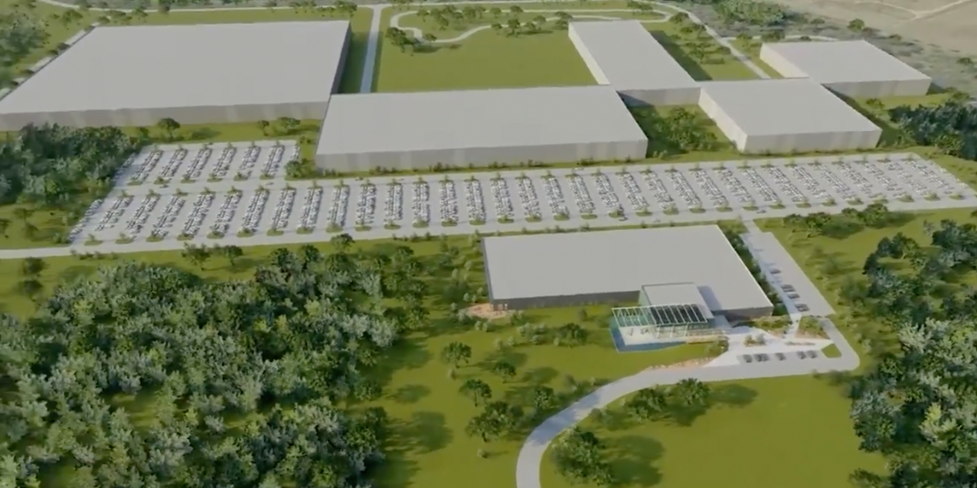 Canoo shares renderings of manufacturing campus concept in Oklahoma ...