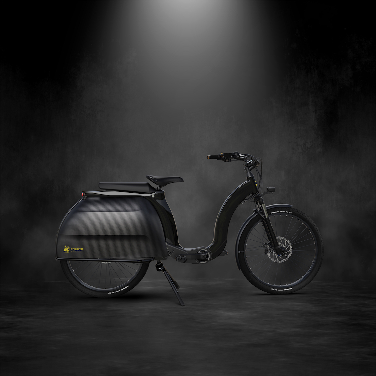 Civilized Cycles Model 1 e-bike launches with self-leveling full suspension