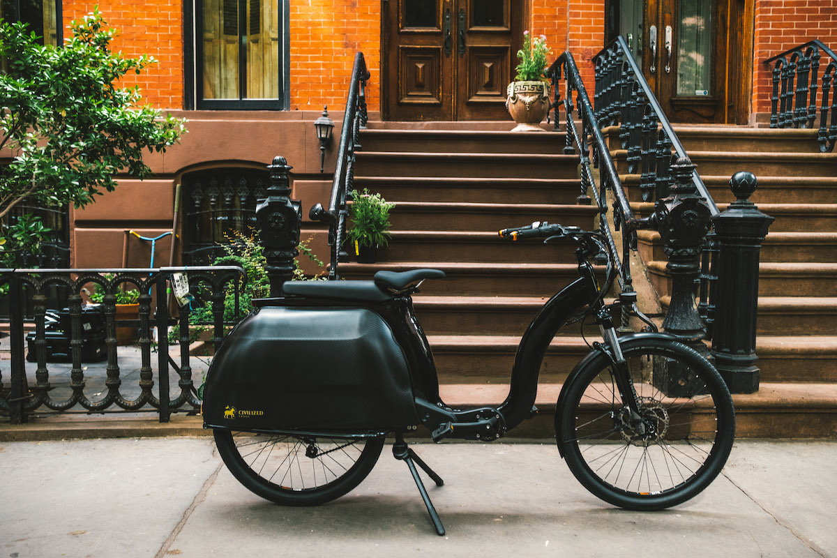 Civilized Cycles Model 1 e-bike launches with self-leveling full suspension