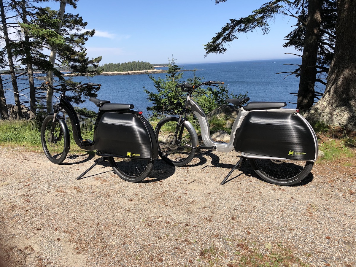 Civilized Cycles Model 1 e-bike launches with self-leveling full suspension