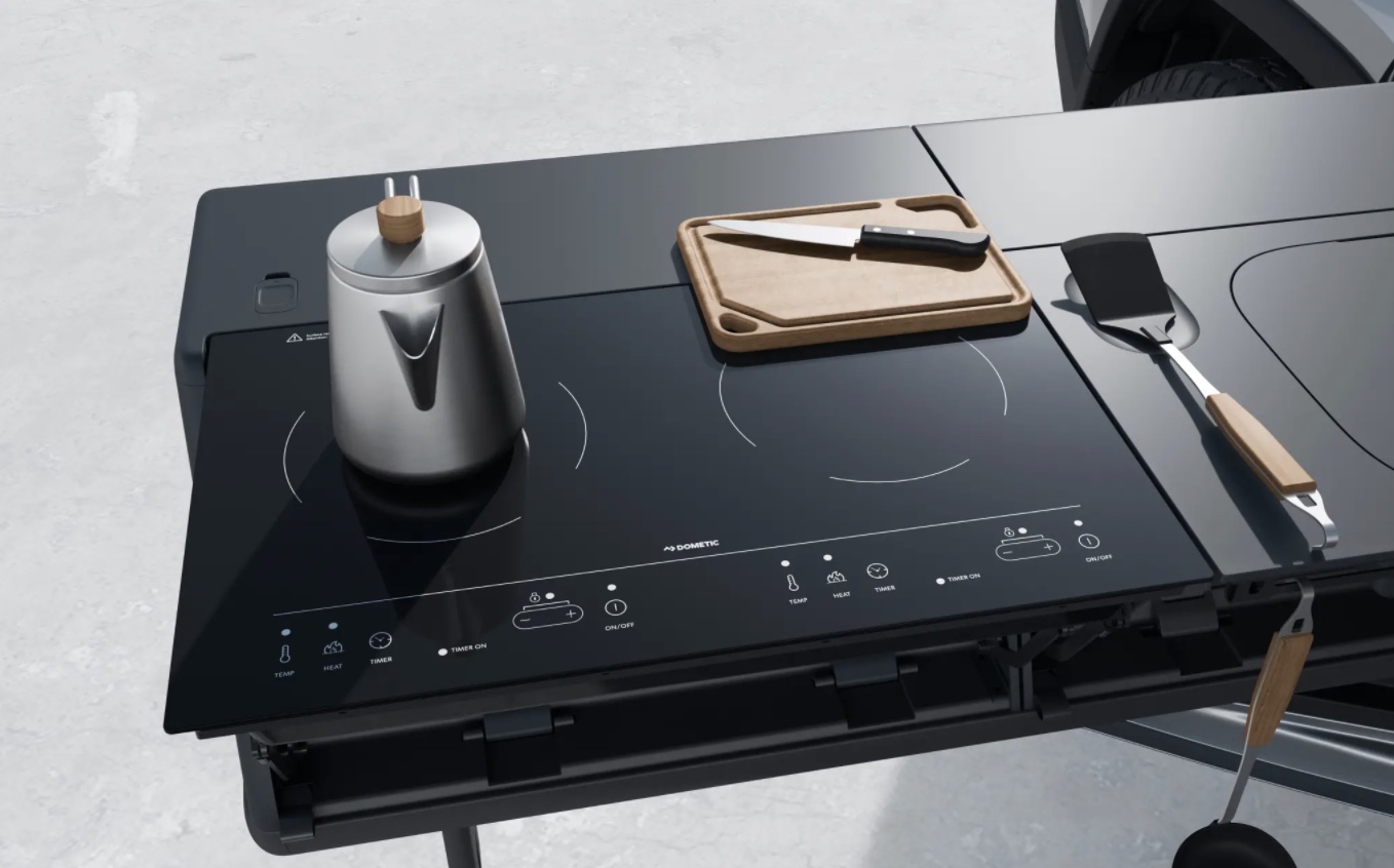 Close look at Rivian's insanely engineered $5,000 camp kitchen that ...