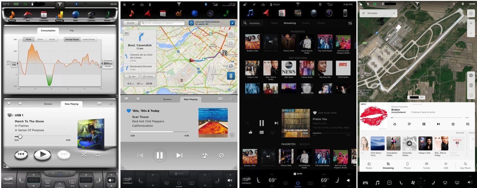 First look at Tesla's new user interface | Electrek