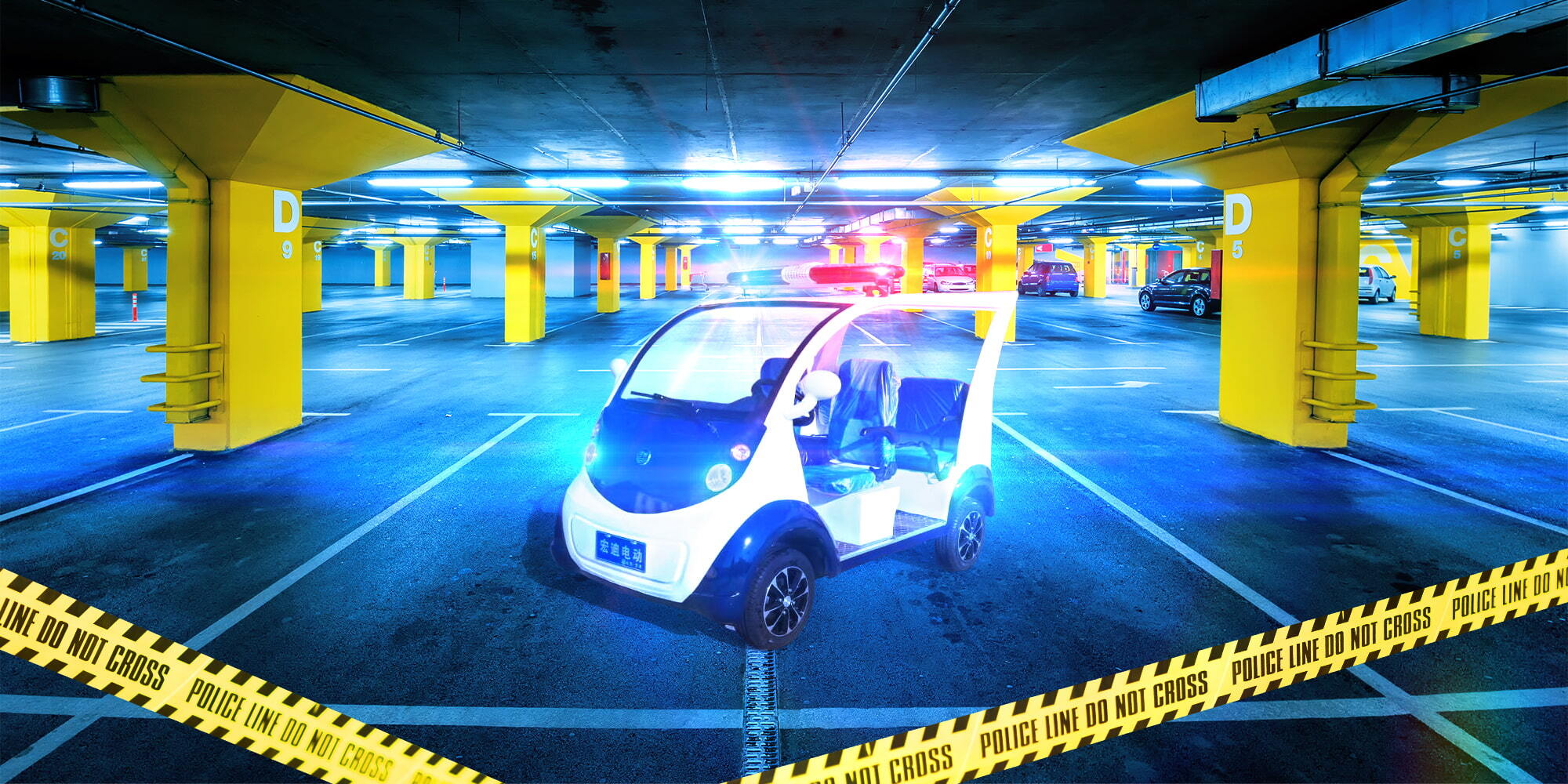 Awesomely Weird Alibaba Electric Vehicle of the Week: $3.5k Mini Cop Car