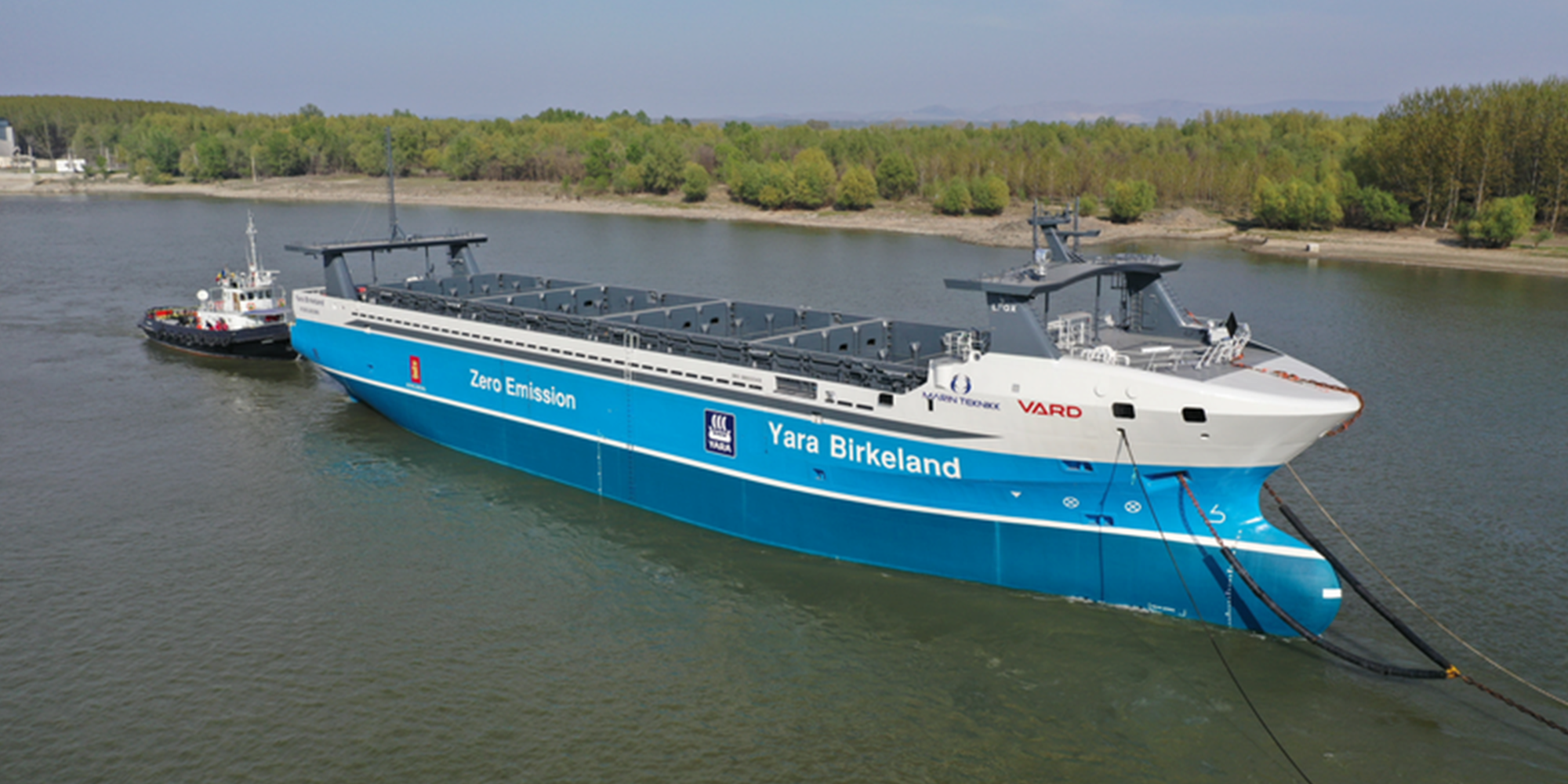 World's first autonomous, 7MWh electric cargo ship to make voyage with ...