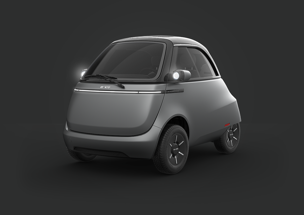 The adorable electric Microlino microcar is headed to production in Italy
