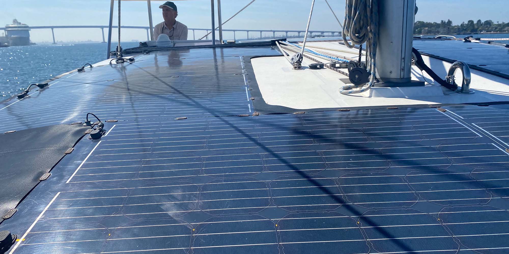 I drove a rare solar-electric yacht to test clean-sea propulsion, here ...