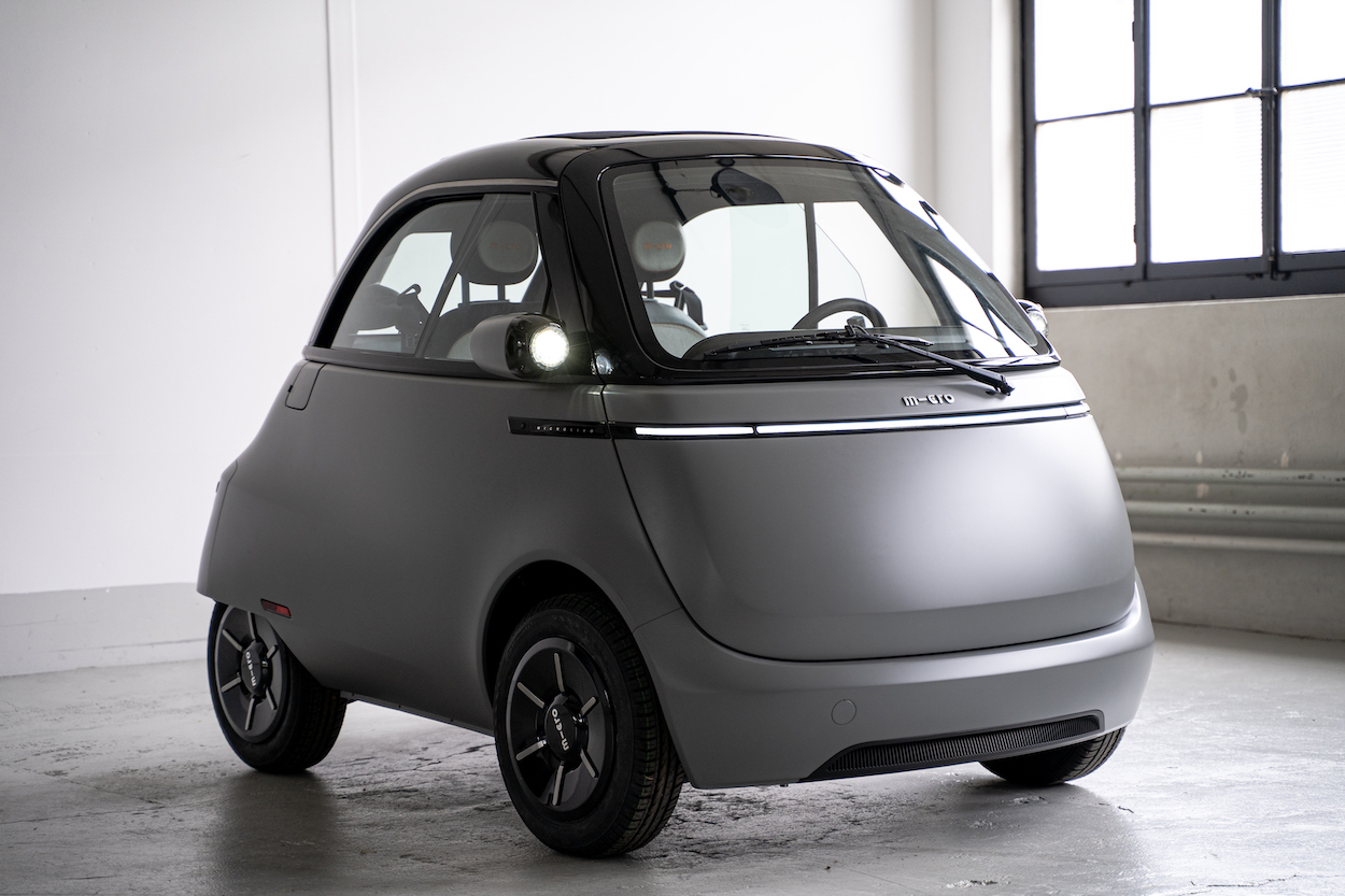 The adorable electric Microlino microcar is headed to production in Italy