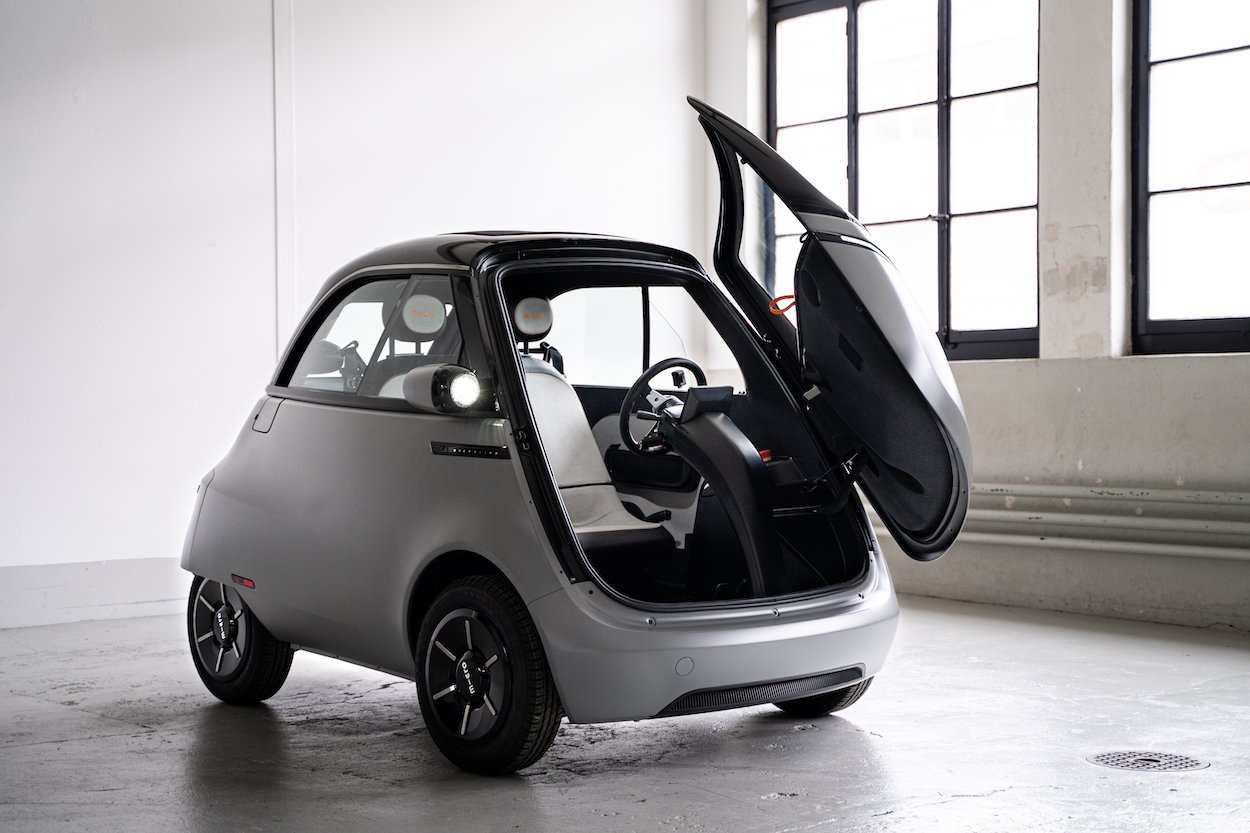 The adorable electric Microlino microcar is headed to production in Italy