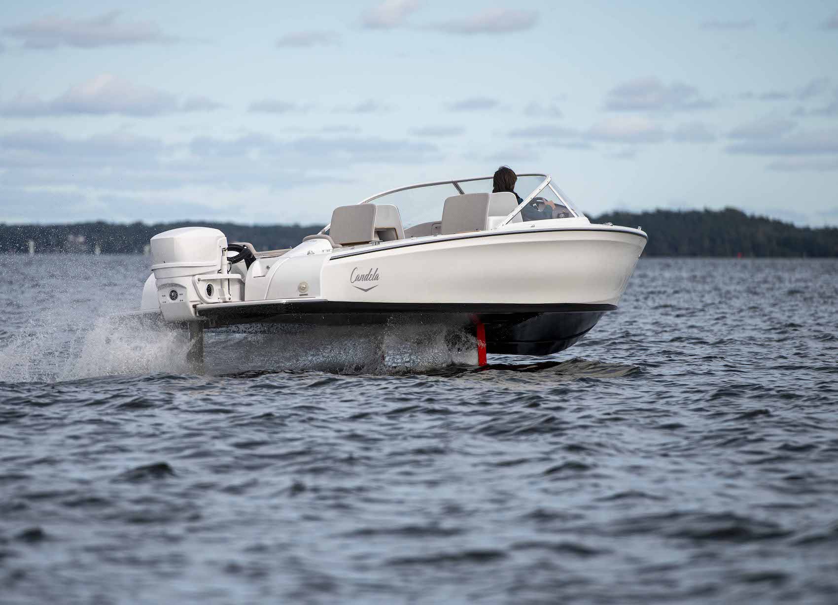 I tested a Candela flying electric boat and it was even cooler than it ...