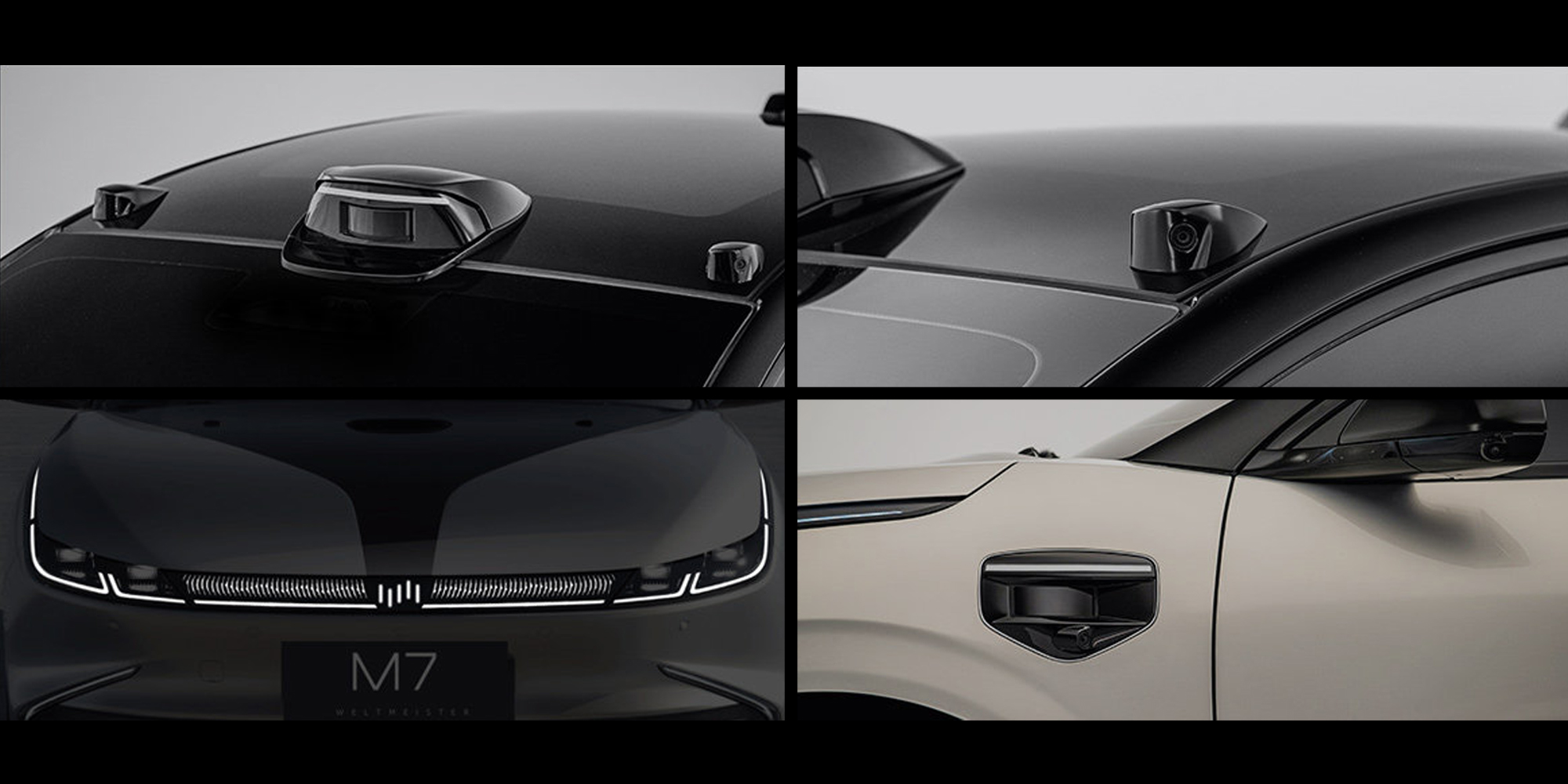 WM Motor officially unveils its flagship M7 sedan with the LiDARs ...