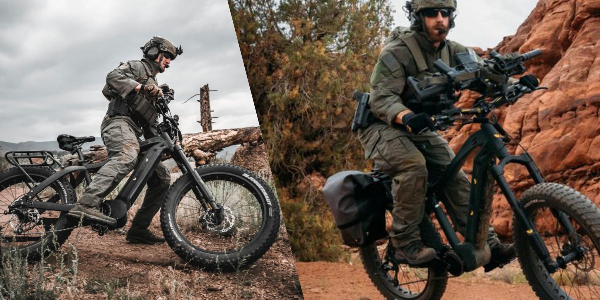 Watch Australian soldiers test these 50 MPH electric bikes for stealth use