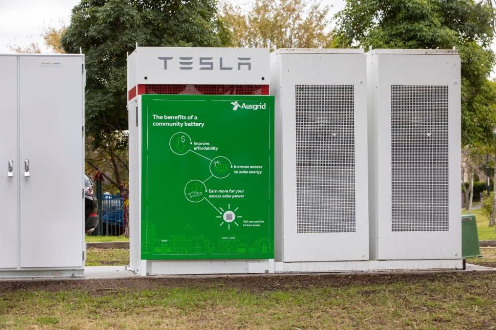Tesla Powerpacks power new 'community battery' project; 'a big ...