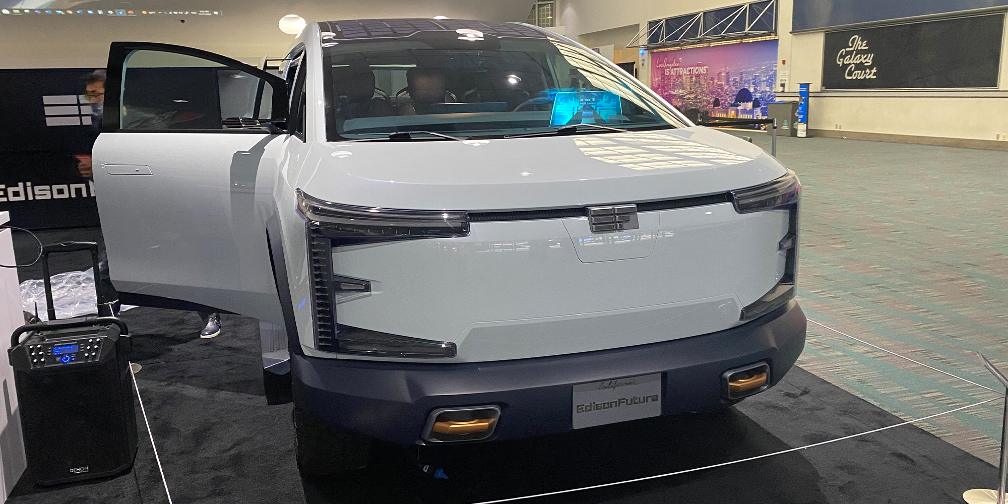 EdisonFuture is developing a Cybertruck-like solar pickup with up to ...
