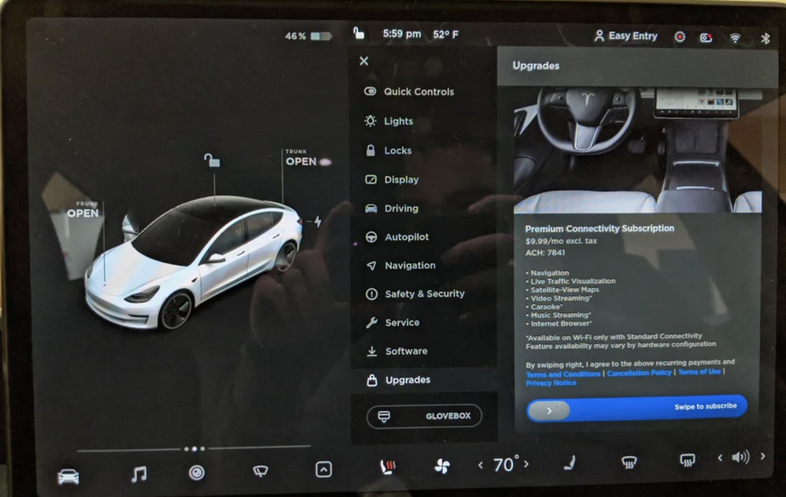 Tesla enables in-car purchases and subscriptions | Electrek