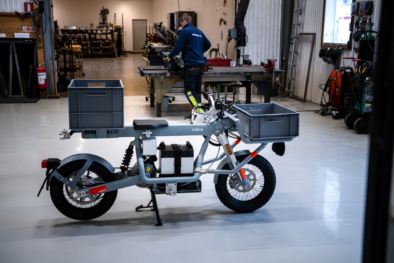 These new electric motorcycles are designed for hard-working tradesmen