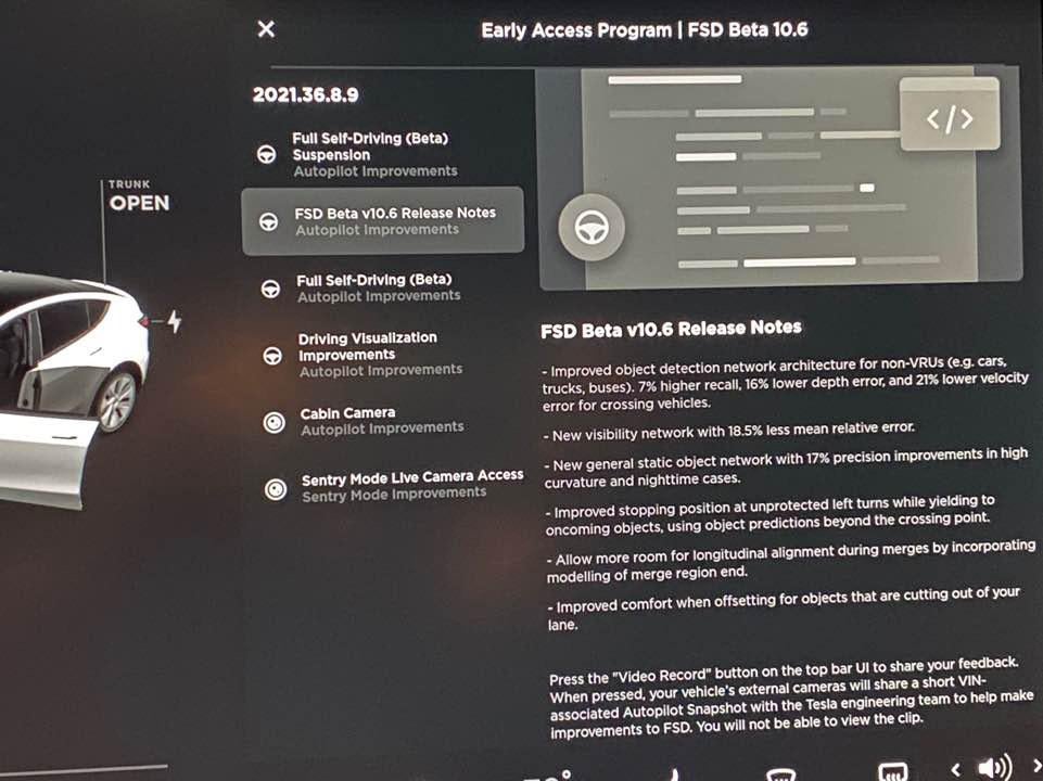 Tesla pushes new Full Self-Driving Beta update with improved object ...