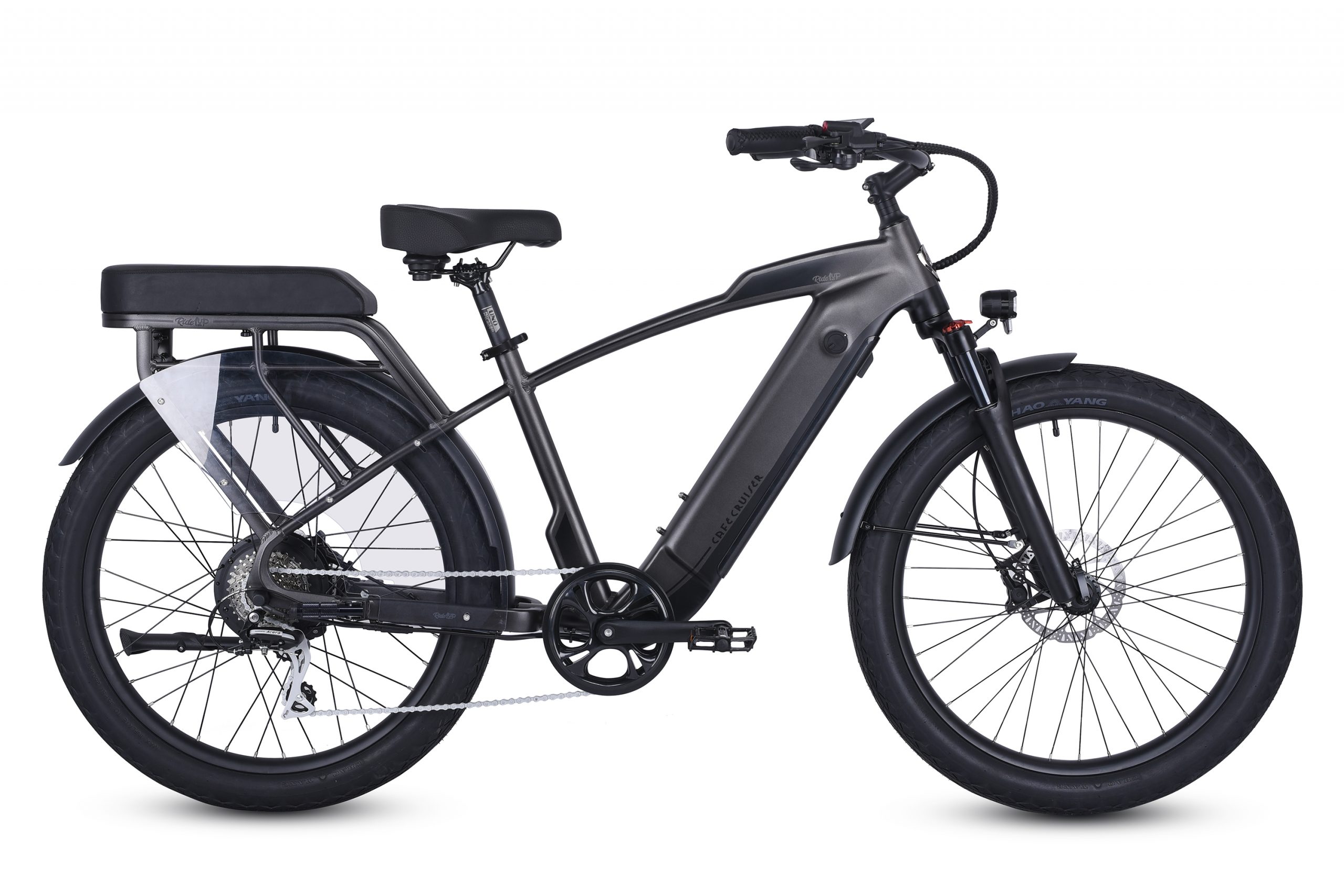 Ride1Up Cafe Cruiser unveiled as 28 MPH cruiser e-bike for two riders