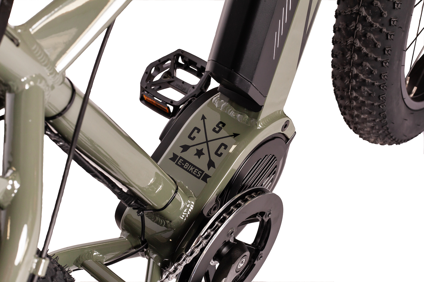 CSC launches fat tire electric bike with 1,000W mid-drive motor