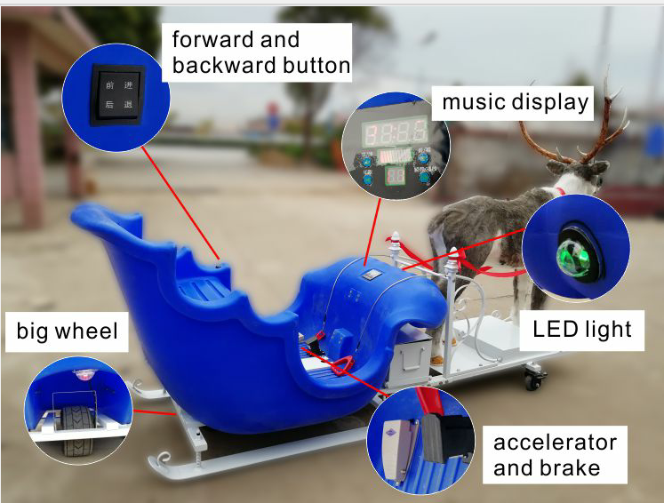 Awesomely Weird Alibaba Electric Vehicle of the Week: working Santa sled