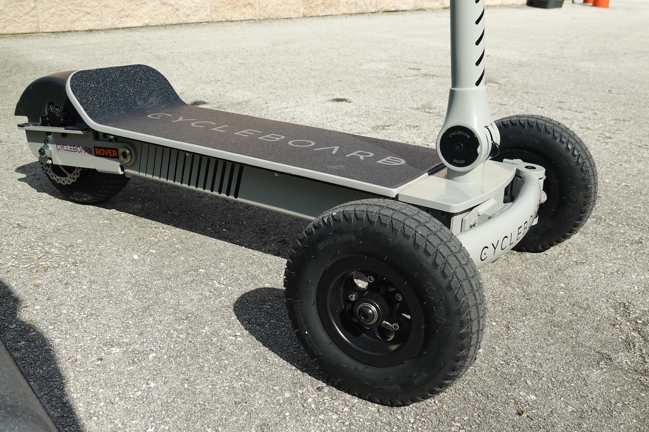 CycleBoard Rover: One of the oddest electric 'scooters' I've tried, but ...
