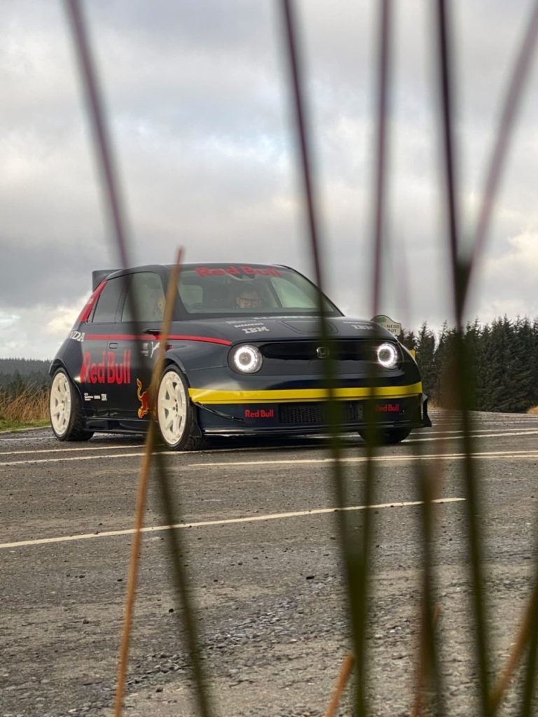 Honda e goes full thicc boi with touring car widebody kit (lots of ...