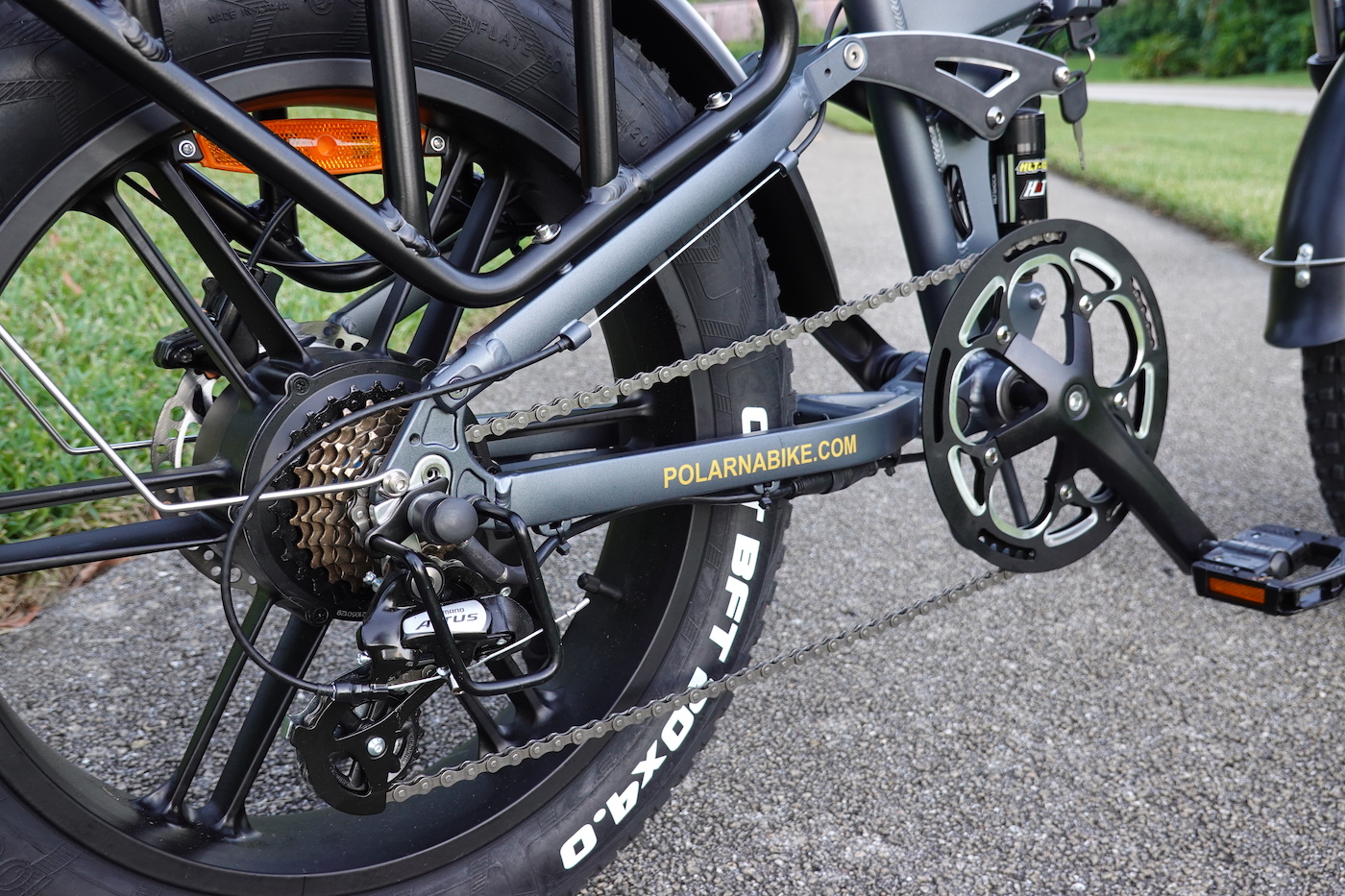 Polarna M4 review: A 30 MPH folding fat tire e-bike with full suspension!