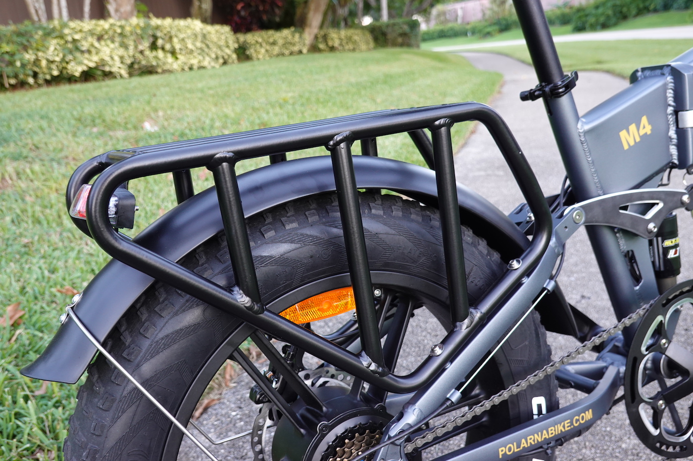 Polarna M4 review: A 30 MPH folding fat tire e-bike with full suspension!
