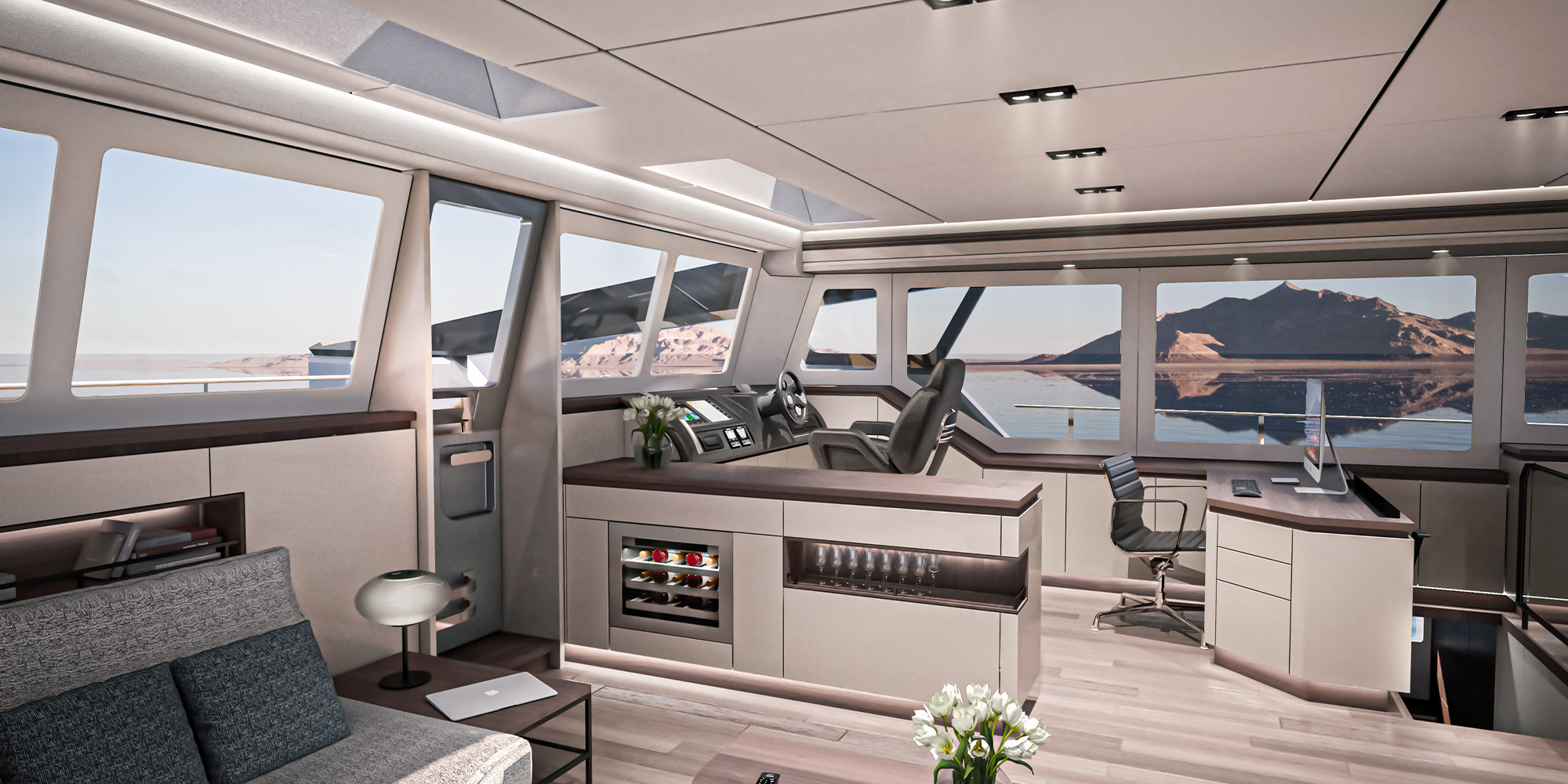 Luxury e-boat brand ALVA Yachts introduces OCEAN ECO 60 Coupé solar ...