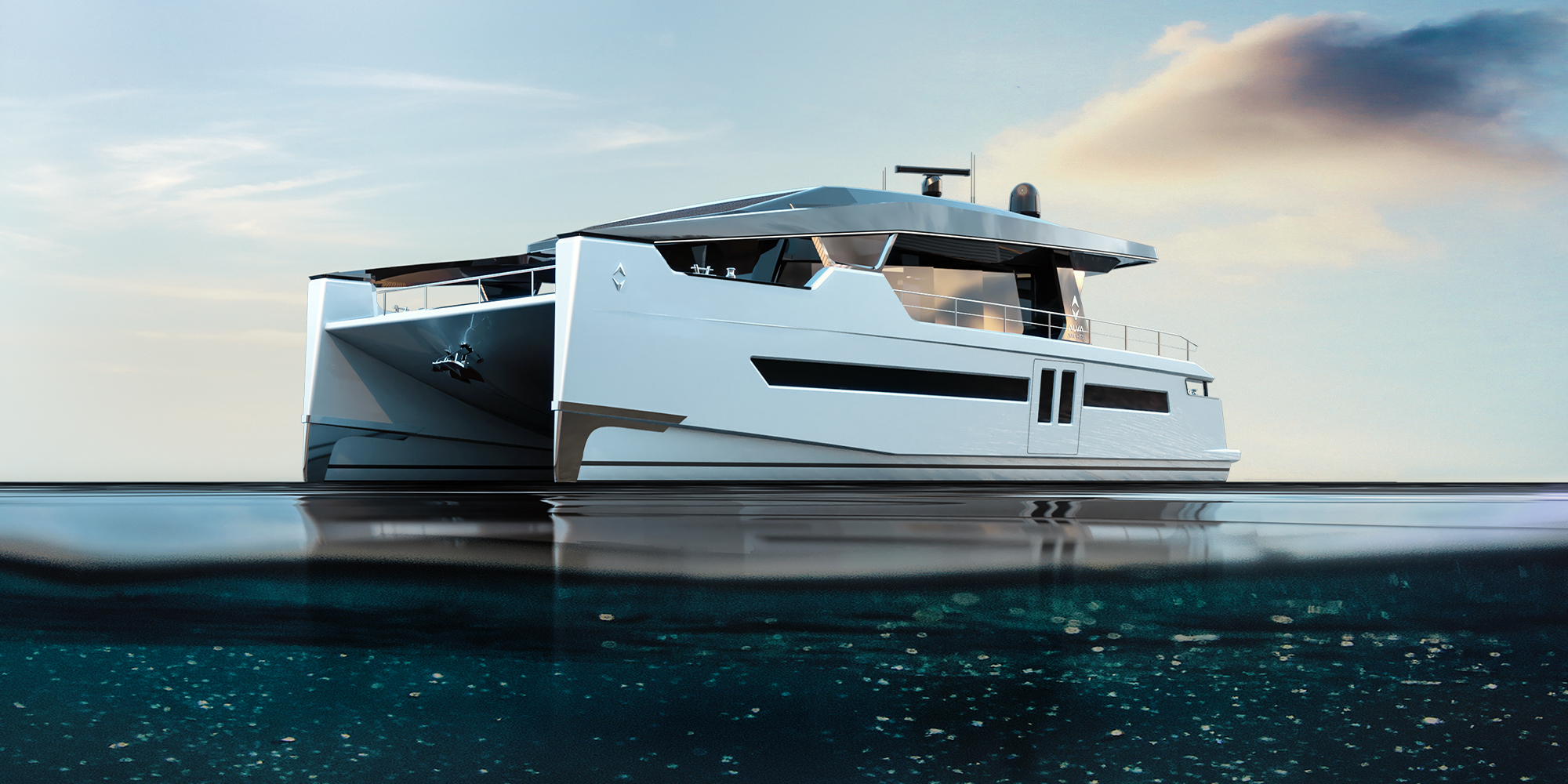 Luxury e-boat brand ALVA Yachts introduces OCEAN ECO 60 Coupé solar ...
