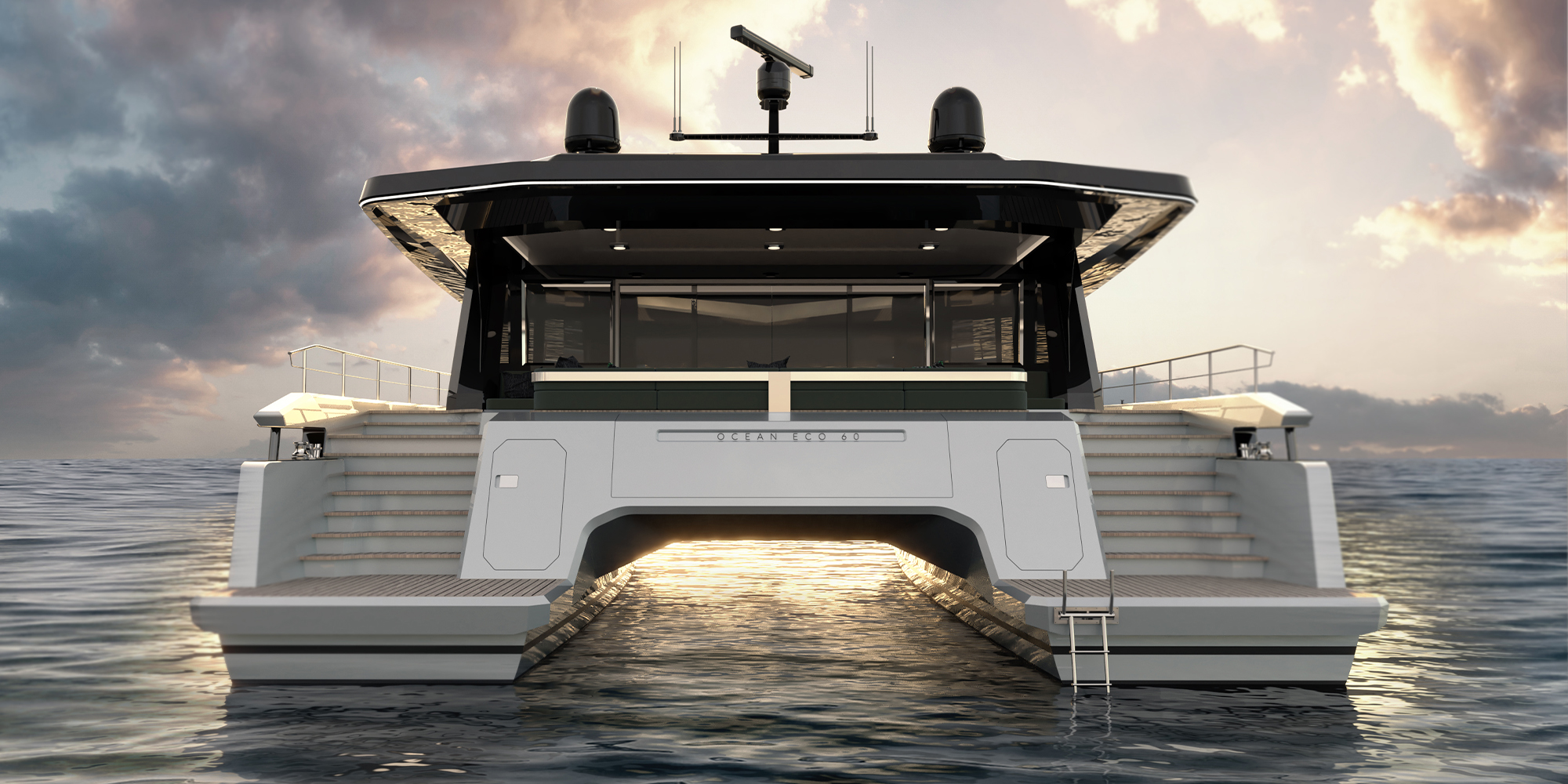 Luxury e-boat brand ALVA Yachts introduces OCEAN ECO 60 Coupé solar ...
