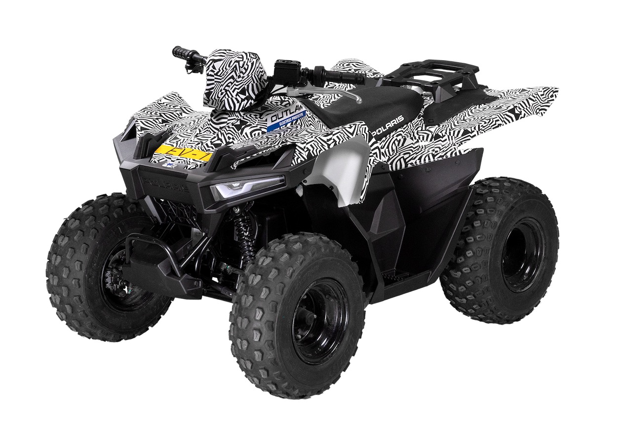 Polaris shows off 'test vehicles' for electric ATVs, snowmobiles, and RZR