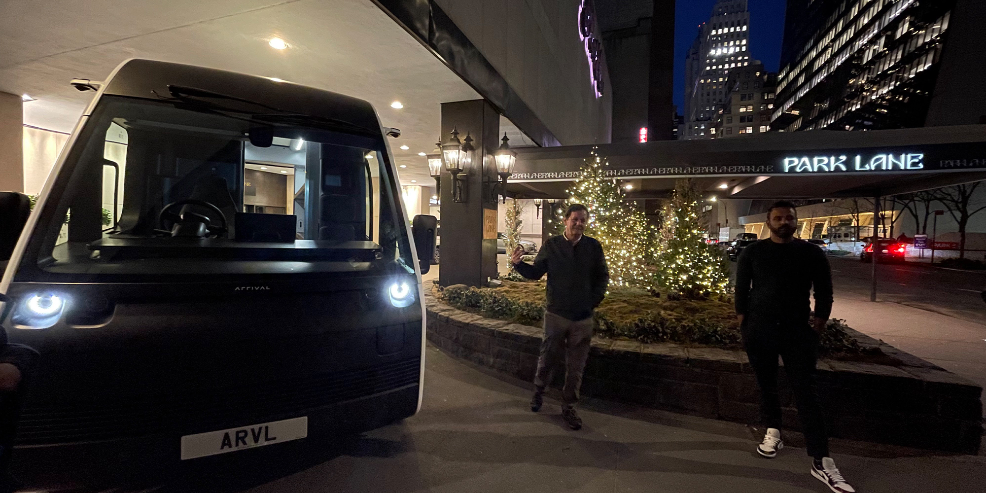 We got a sneak peek of the Arrival Van ahead of US production later ...