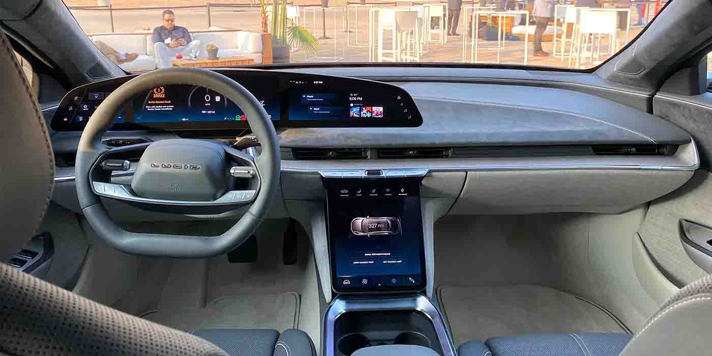 Lucid Motors issues recall affecting the instrument panel of over 1,100 ...