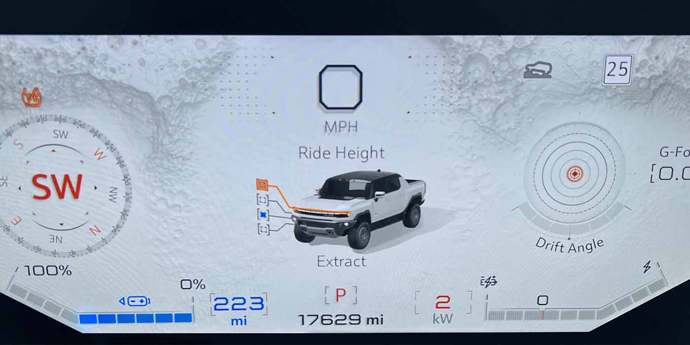 GMC Hummer EV gets 'Extract Mode' with 16 inches of ground clearance