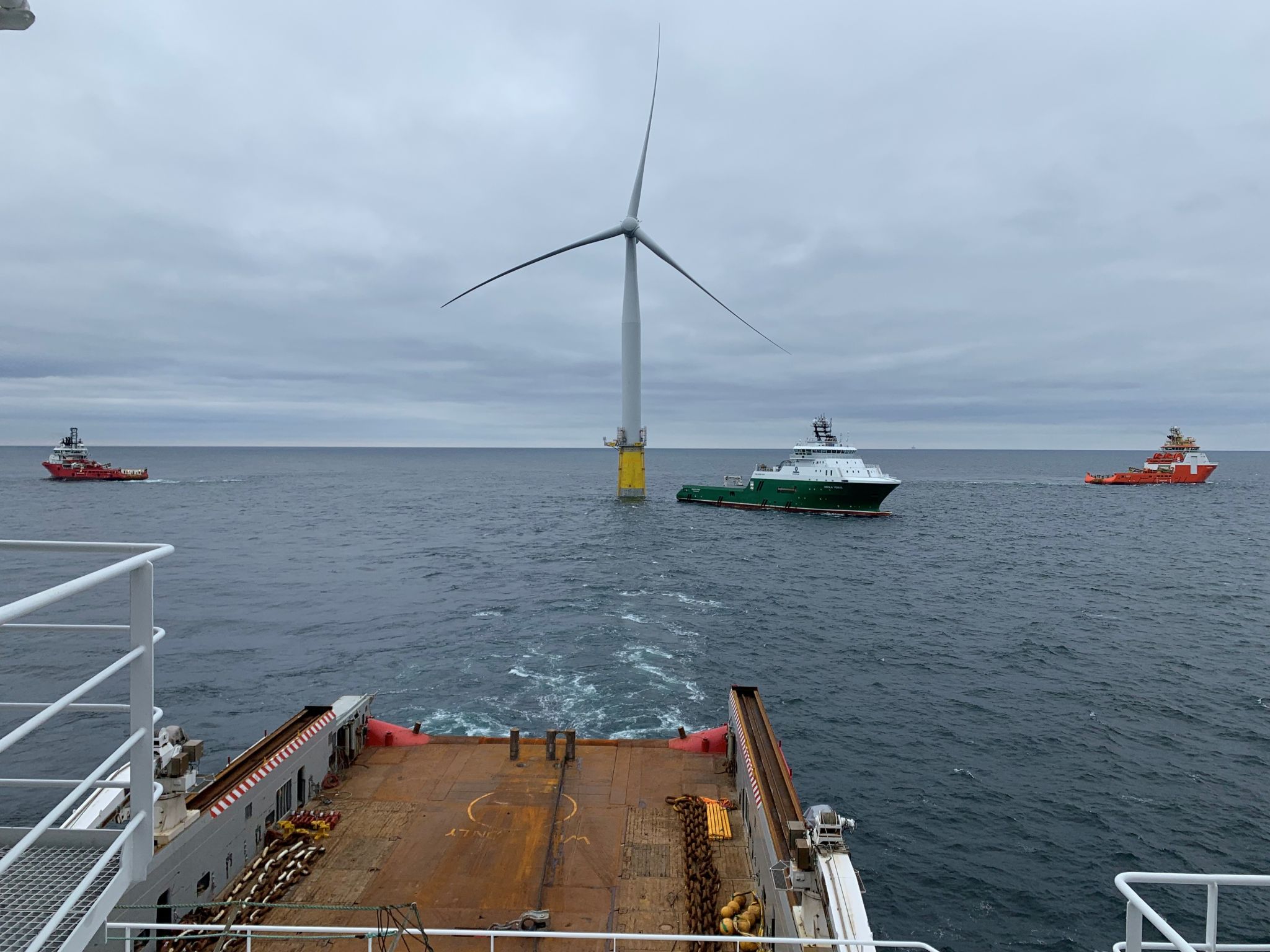 World's largest floating offshore wind farm will power oil and gas ...