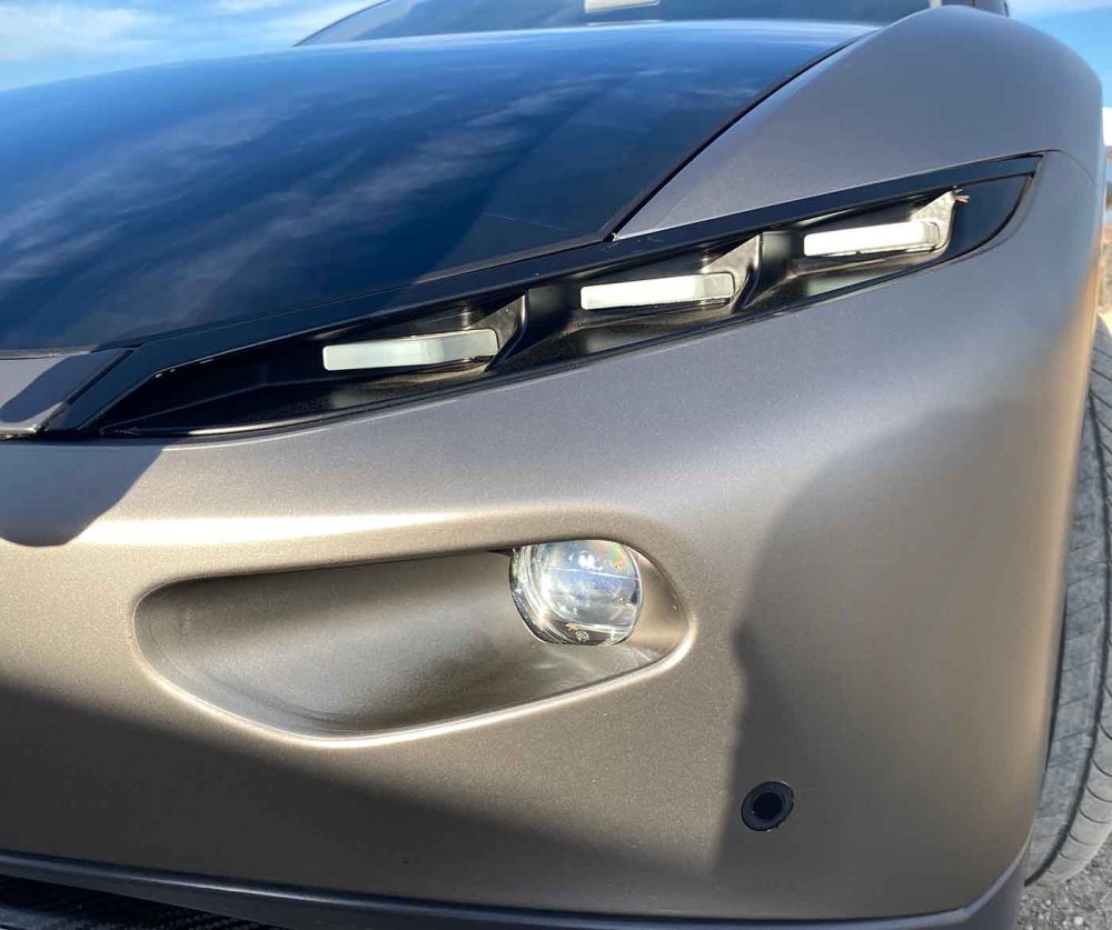 First drive in the Lightyear 0 solar EV