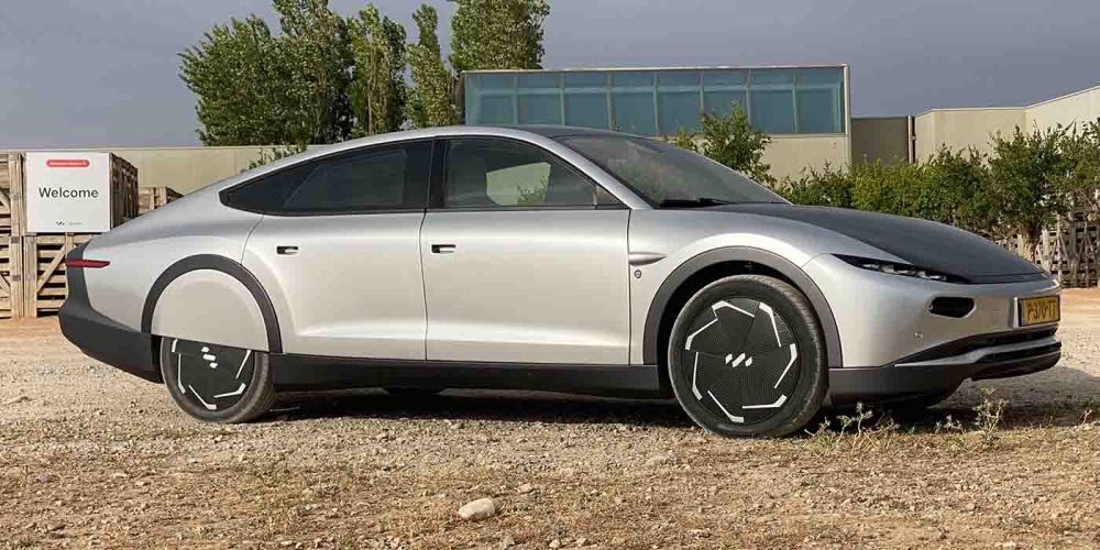 First drive in the Lightyear 0 solar EV
