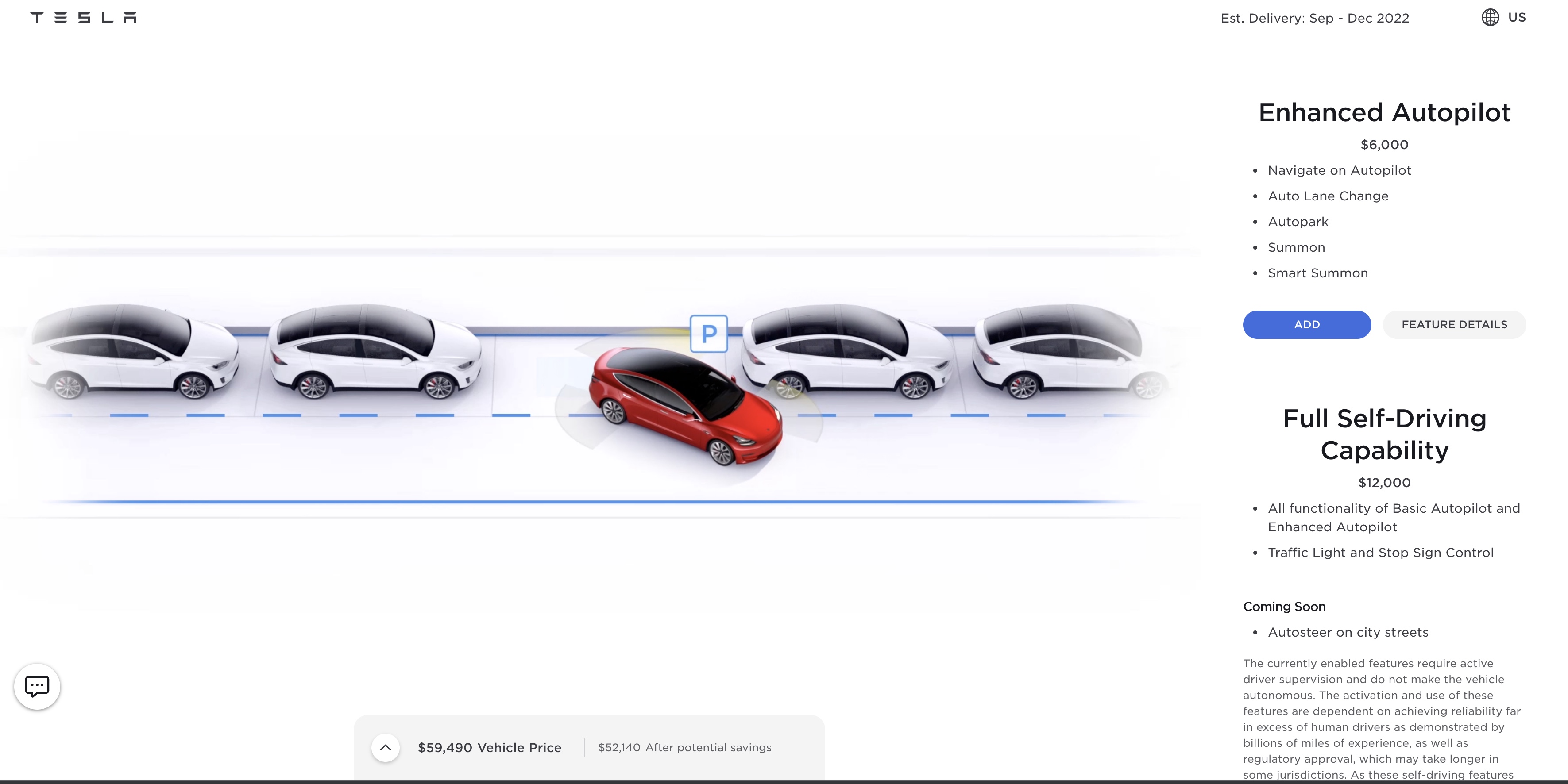 Tesla relaunches $6,000 Enhanced Autopilot – gutting Full Self-Driving ...