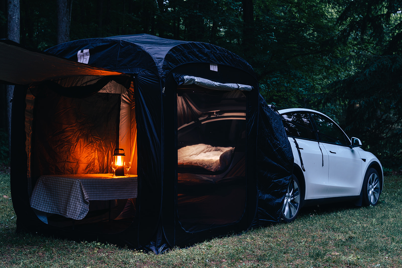 Tesloid's new Camping Tent is designed perfectly for your Model Y [Save ...