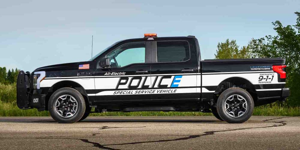 Ford introduces F-150 Lightning Pro SSV built for the police