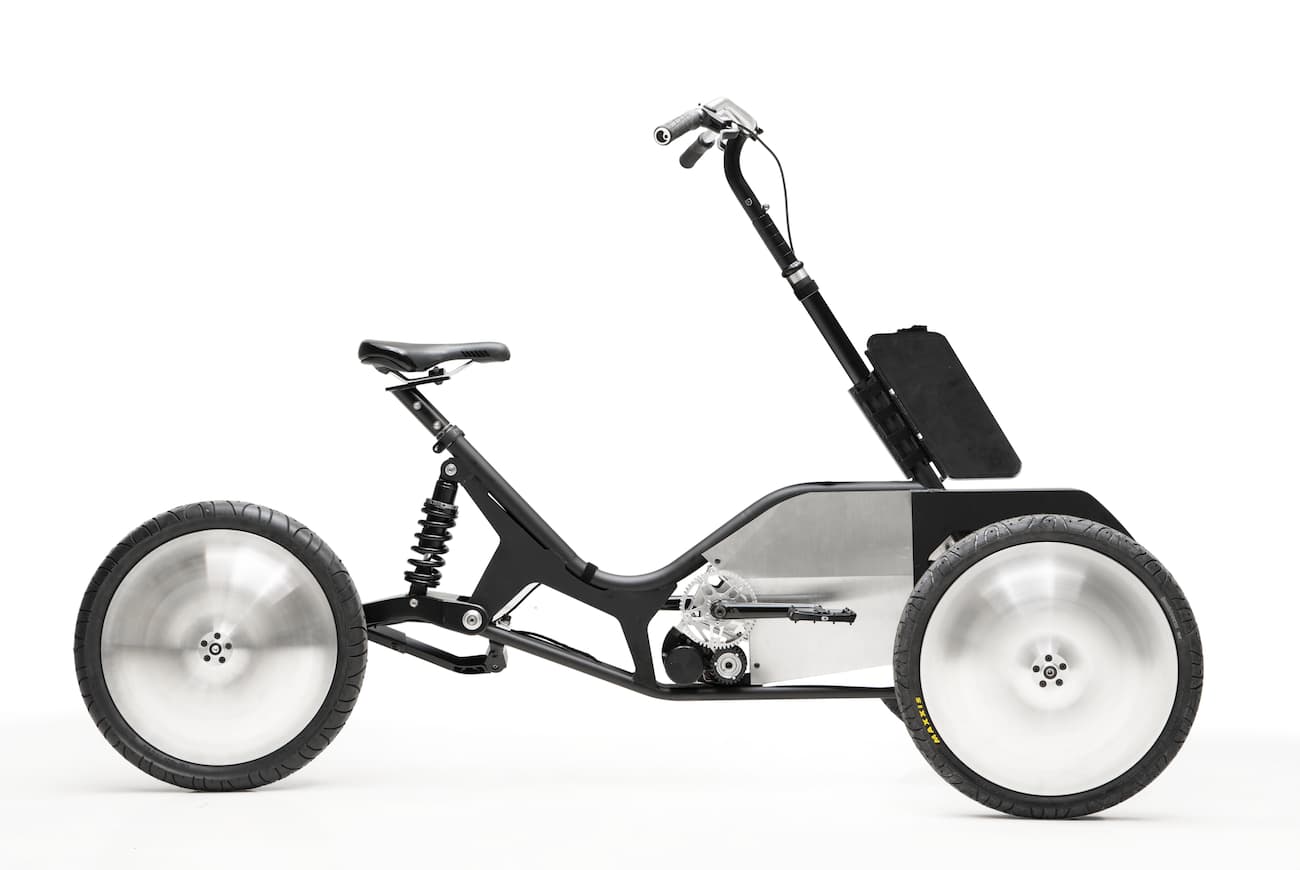 Arcimoto shows off latest radical MLM leaning 3-wheeled e-bike prototype
