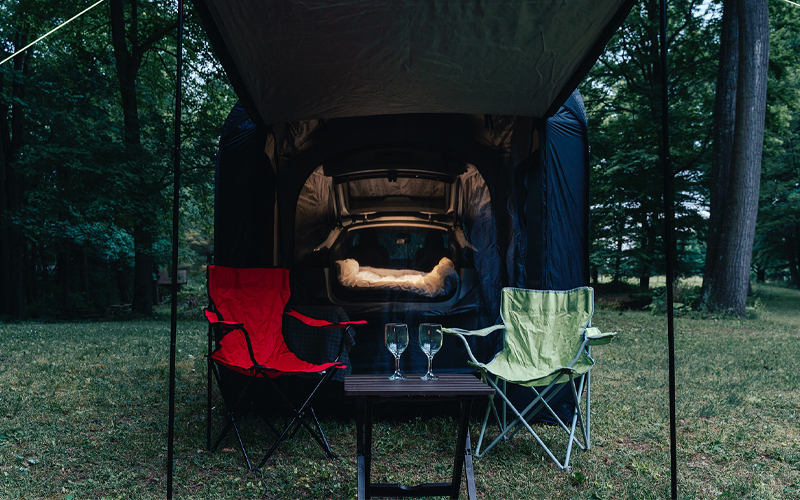 Tesloid's new Camping Tent is designed perfectly for your Model Y [Save ...